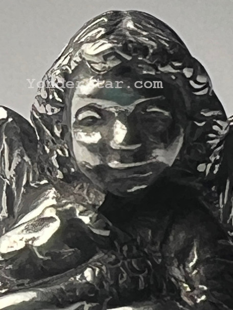 Angel with Lamb Danforth Pewter Nativity Vermont USA - Yonder Star ...