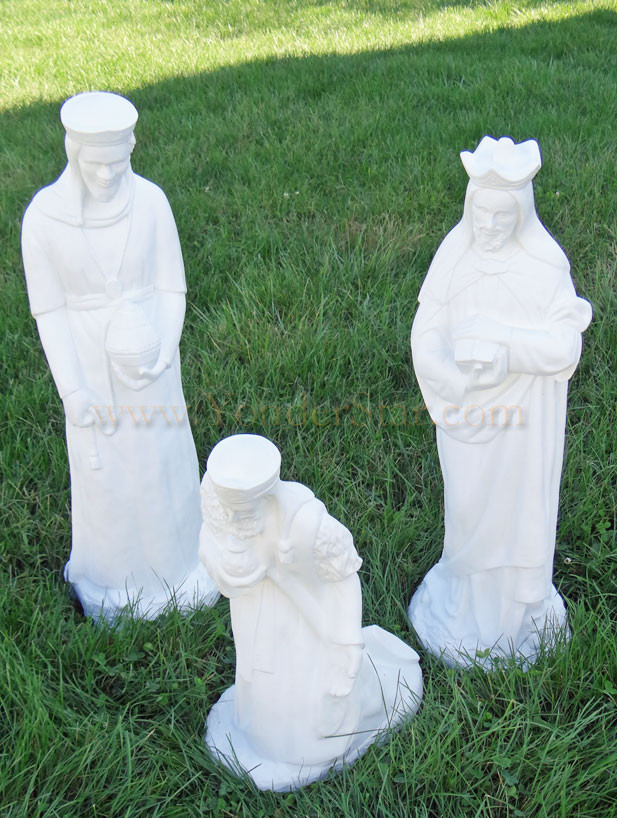 27" Three Kings for Full Color Outdoor Nativity Set - s38010 - Yonder ...