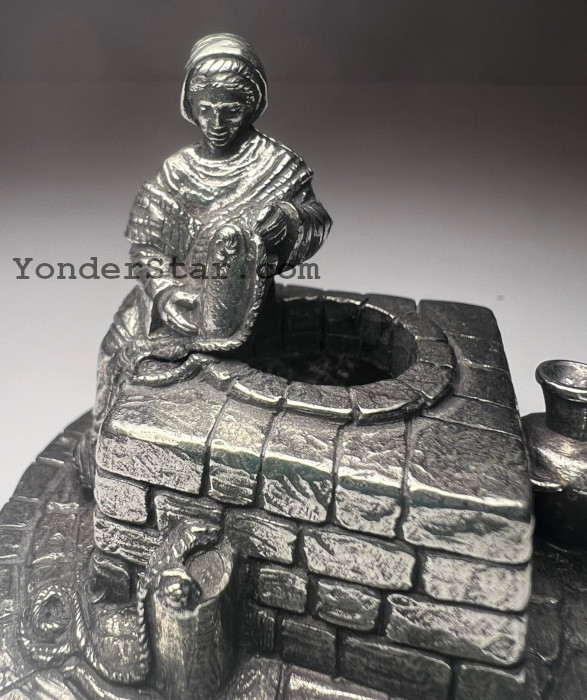 Girl at the Well- Danforth Pewter Nativity Vermont - Yonder Star ...