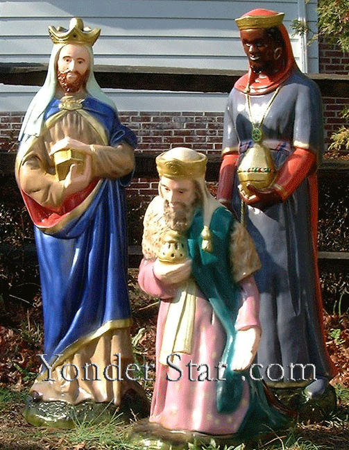 27" Three Kings for Full Color Outdoor Nativity Set - s38010 - Yonder ...