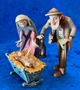Kastlunger Holy Family for LEPI Kastlunger Wooden Nativity