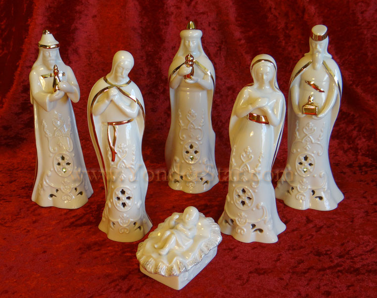 Lenox First Blessing Nativity Scene - Yonder Star Christmas Shop LLC