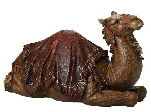 Seated Camel for 39" Scale Full Color Outdoor Nativity | Yonder Star ...