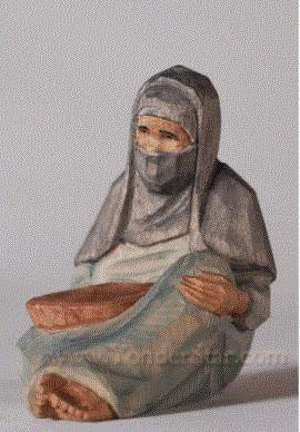 Old Woman with Basket and Bundle - Huggler Nativity - Yonder Star ...