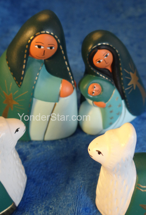 Peruvian Highlands Nativity Set - Yonder Star Christmas Shop LLC