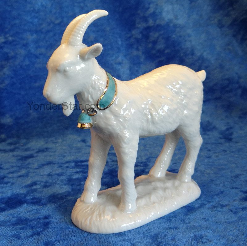 Goat Lenox First Blessing Nativity Set - Yonder Star Christmas Shop LLC