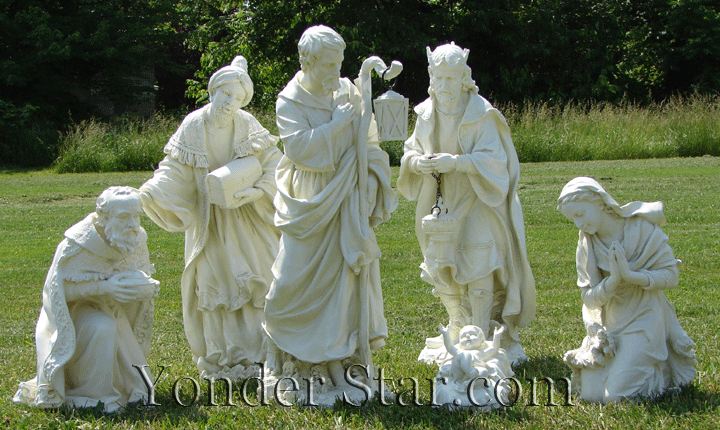 Large Outdoor Nativity Set Joseph's Studio | YonderStar