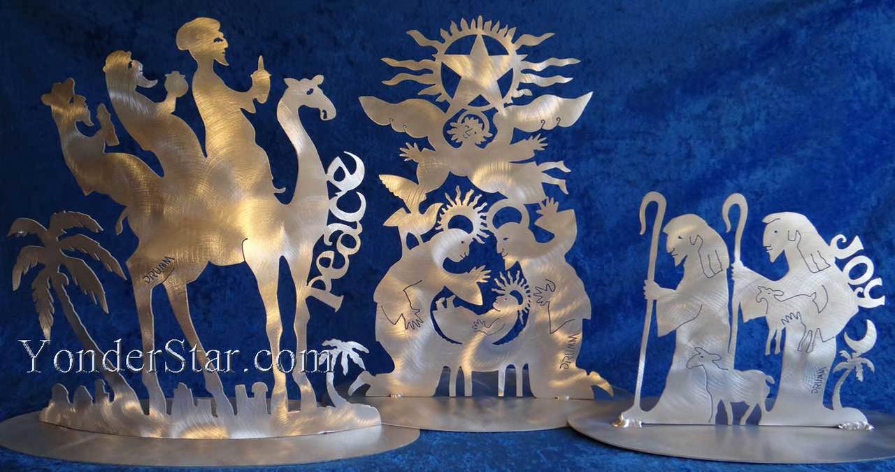 A Unique Nativity to Treasure - Made in America - Yonder Star Christmas ...