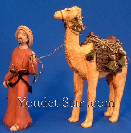 Musad - Companions Nativity Camel Driver - Yonder Star Christmas Shop LLC