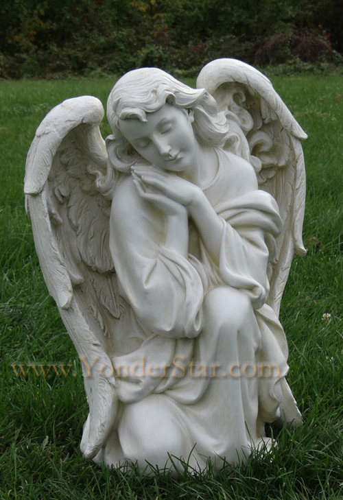 Large Kneeling Angel Outdoor Nativity - 32014 - Yonder Star Christmas ...