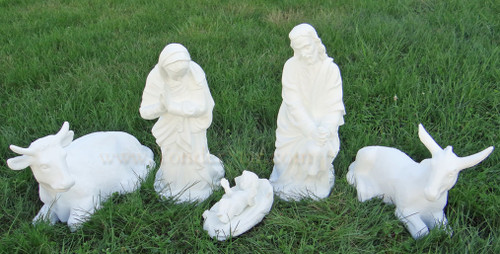 Outdoor Nativity Scene 5-pc Starter Set - Yonder Star Christmas Shop LLC