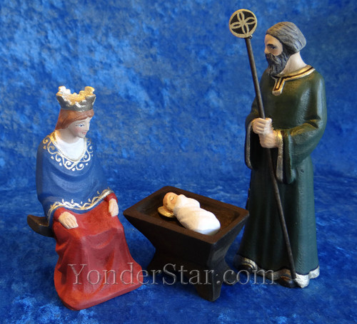 Holy Family Henning Norwegian Nativity - Yonder Star Christmas Shop LLC