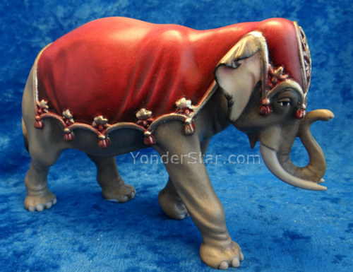 LEPI Nazarene Nativity Elephant - Hand-carved Wood | Yonder Star ...