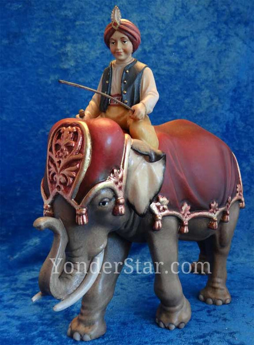 Elephant and Driver LEPI Venetian Nativity Scene - Yonder Star ...
