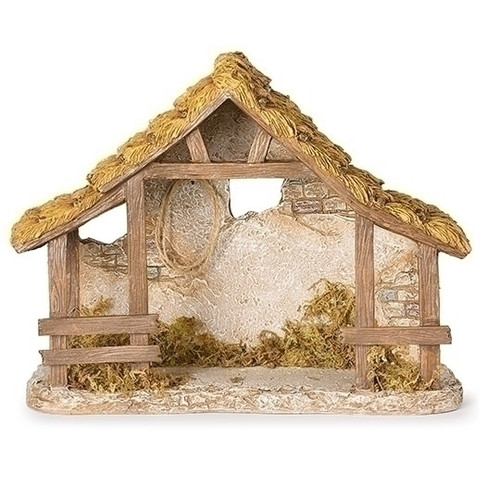 Fontanini Resin Stable for 5" Nativity Figures 50453 - Yonder Star ...