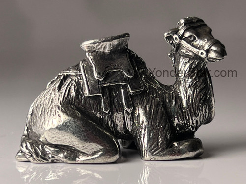 Camel Seated - Danforth Pewter Nativity Vermont - Yonder Star Christmas ...