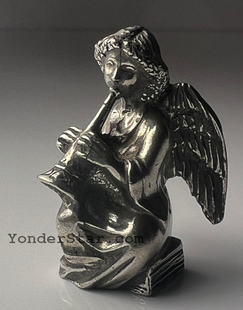 Angel with Horn Danforth Pewter Nativity - Vermont USA