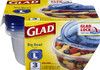 Gladware Big Bowl Food Storage Containers, Large 64oz