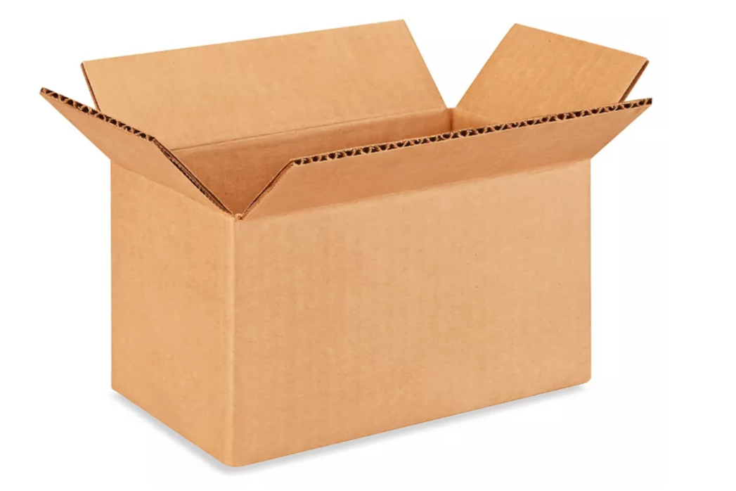Single Wall- 7in x 4in x 4 in - Corrugated Box