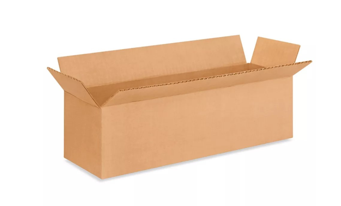 Single Wall- 16in x 4in x 4 in - Corrugated Box