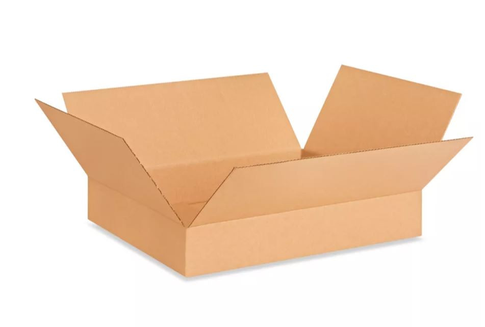 Single Wall- 24in x 20in x 4 in - Corrugated Box