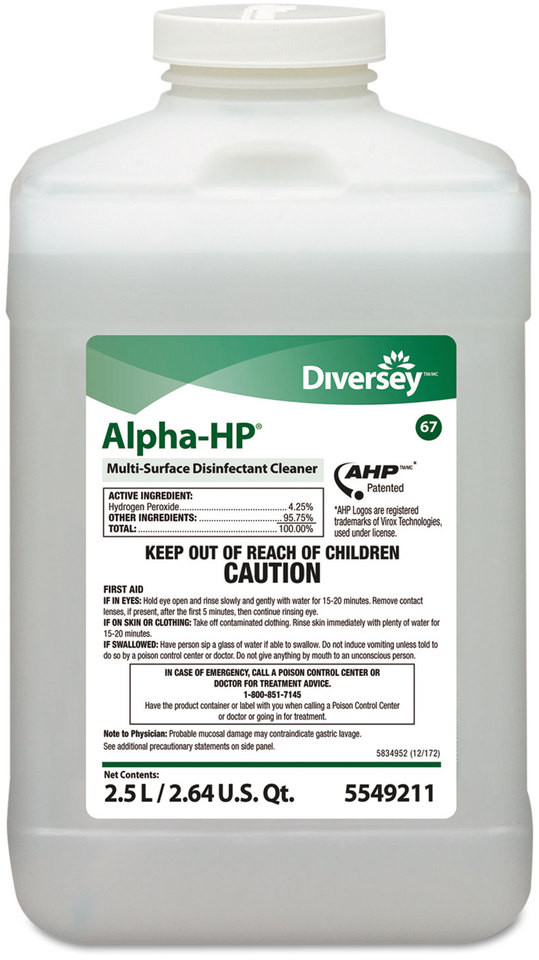 Alpha HP Multi-Surface Disinfectant 4-1gal/case
