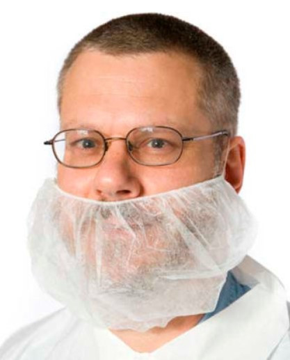 Beard Nets Polyester 1000/case wholesale