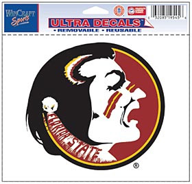 Florida State Seminoles Decal 5x6 Ultra Color - Sports Fan Shop