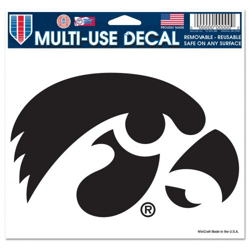 Iowa Hawkeyes Decal 5x6 Ultra Color - Sports Fan Shop