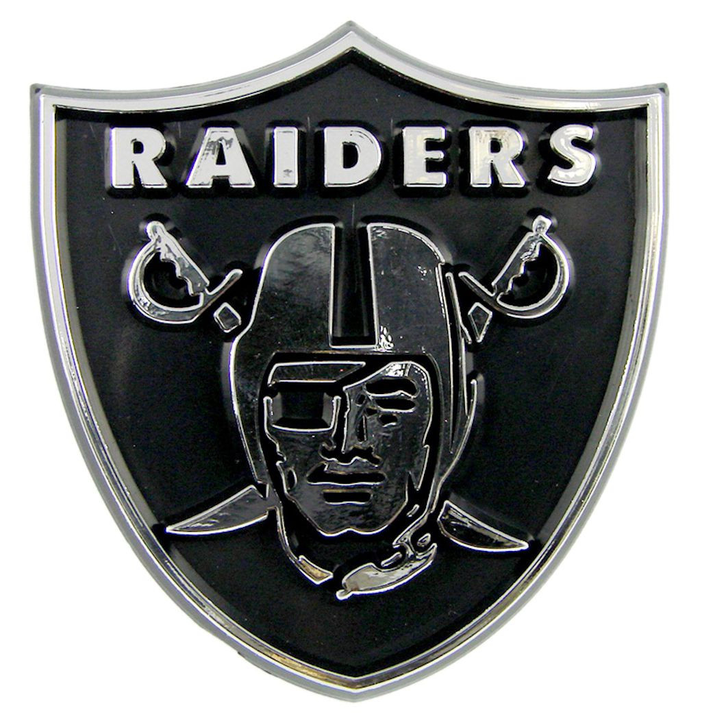Las Vegas Raiders Auto Emblem - Color - Sports Fan Shop