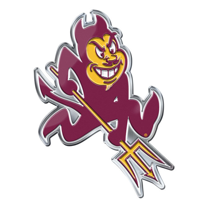 Arizona State Sun Devils Auto Emblem Color Alternate Logo - Sports Fan Shop