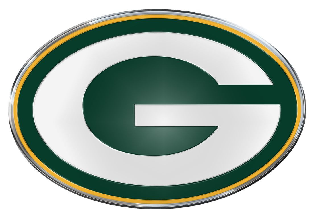 Green Bay Packers Auto Emblem - Color - Sports Fan Shop