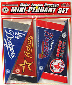 MLB Pennant Set Mini - Sports Fan Shop