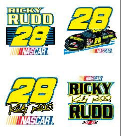 Nascar Ricky Rudd Tattoos Temporary Special Order - Sports Fan Shop