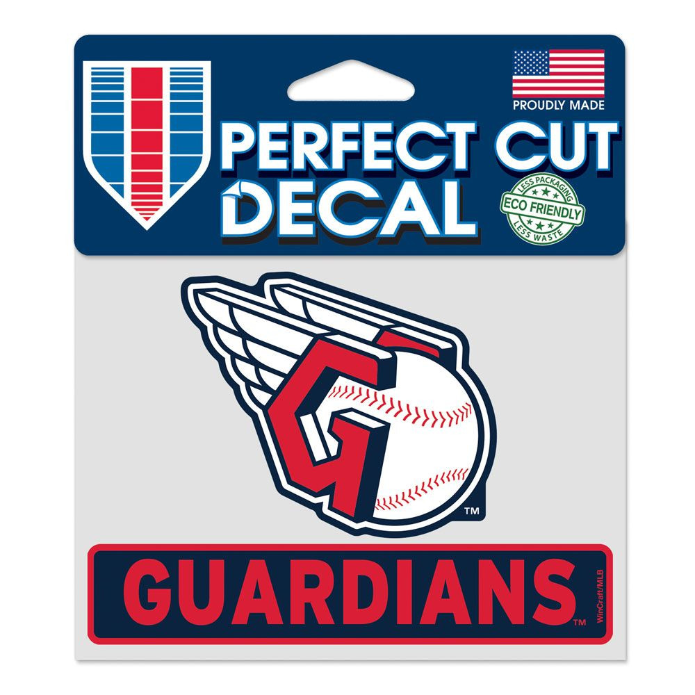 Cleveland Guardians Decal 4.5x5.75 Perfect Cut Color - Sports Fan Shop