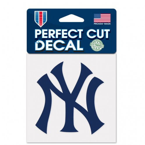 New York Yankees Decal 4x4 Perfect Cut Color - Sports Fan Shop