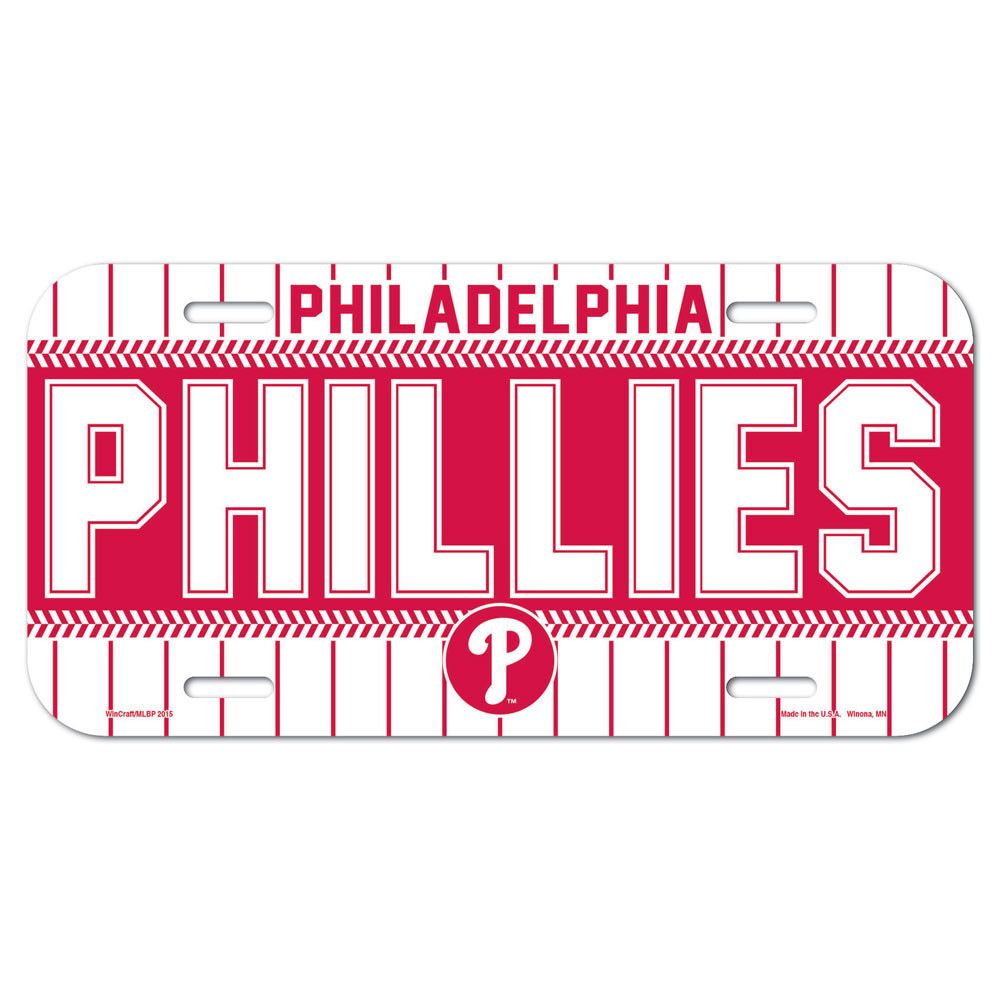 Philadelphia Phillies License Plate - Sports Fan Shop