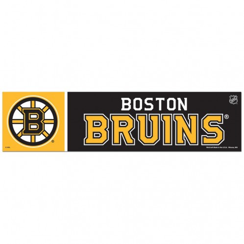 Boston Bruins Decal 3x12 Bumper Strip Style - Sports Fan Shop