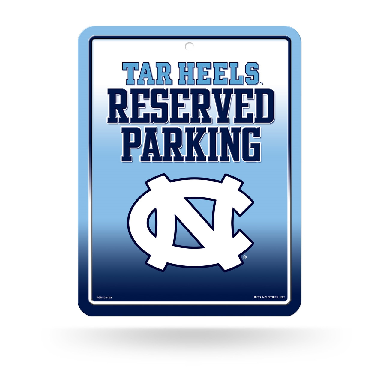 North Carolina Tar Heels Sign Metal Parking - Sports Fan Shop