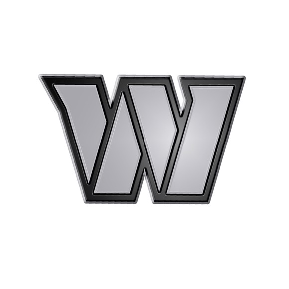 Washington Commanders Auto Emblem Premium Metal Chrome - Sports Fan Shop