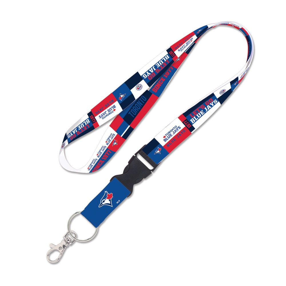 Toronto Blue Jays Lanyard with Detachable Buckle - Sports Fan Shop