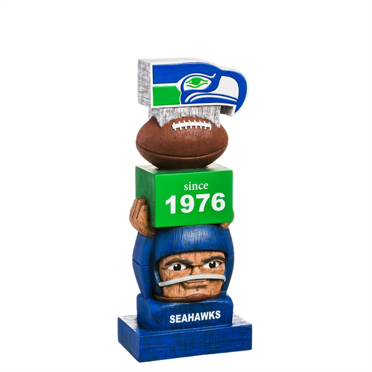 Seattle Seahawks Garden Statue Vintage Design - Sports Fan Shop