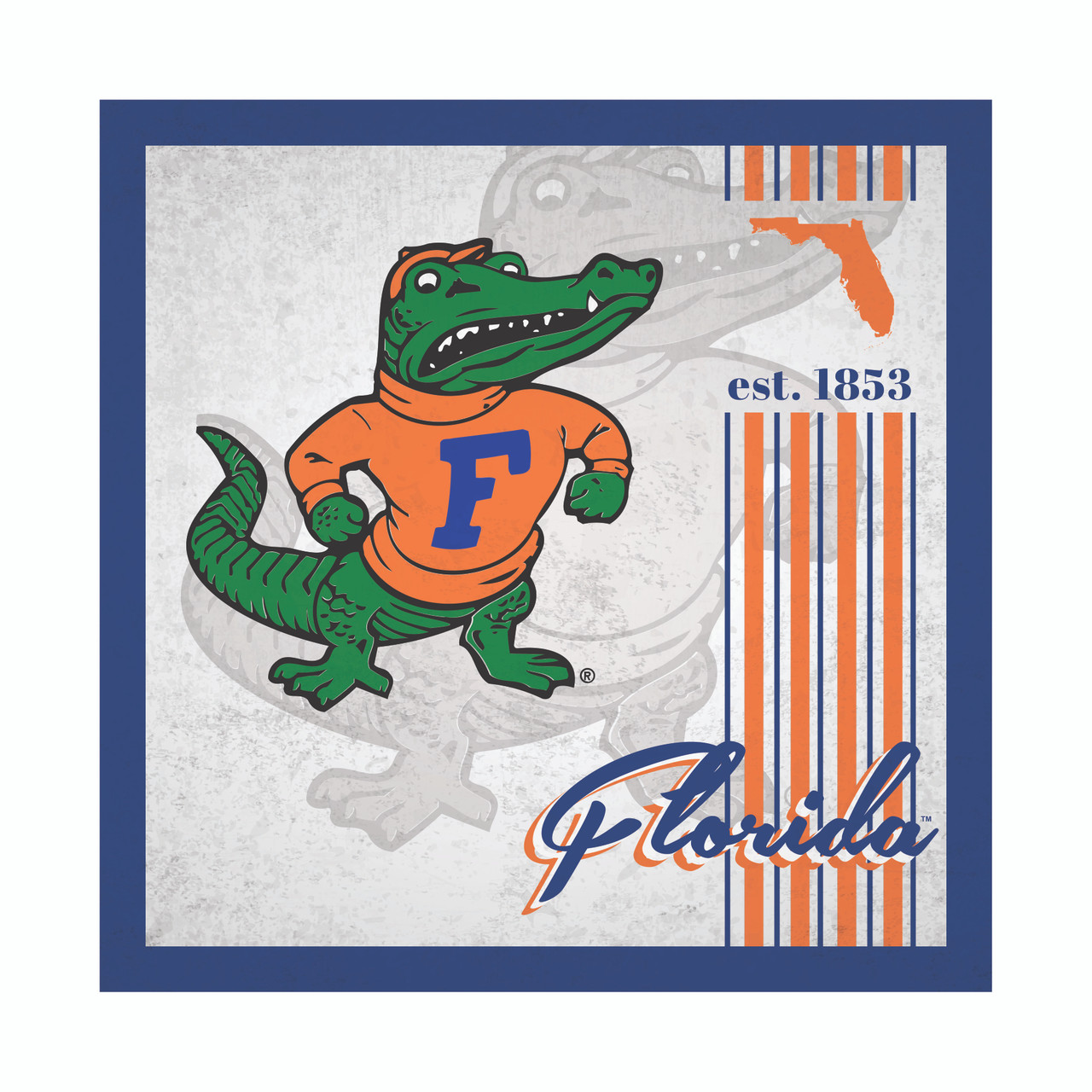Florida Gators Sign Wood 10x10 Album Design - Sports Fan Shop