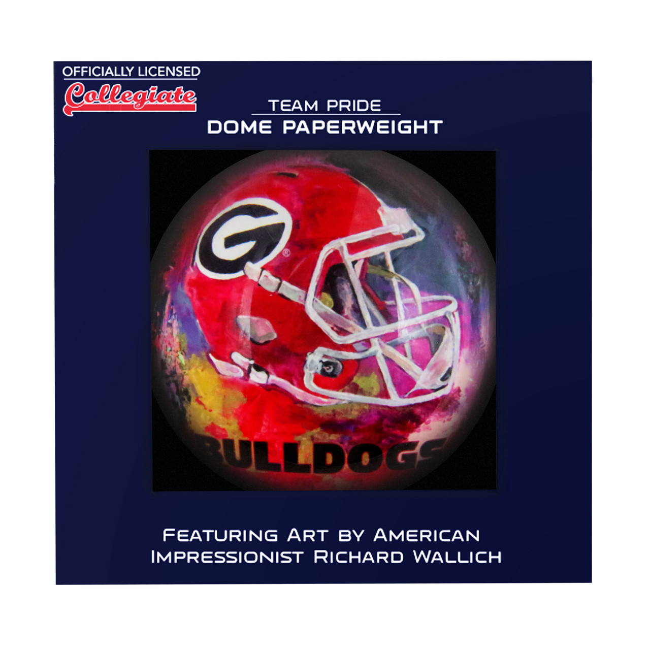 Georgia Bulldogs Paperweight Domed - Sports Fan Shop