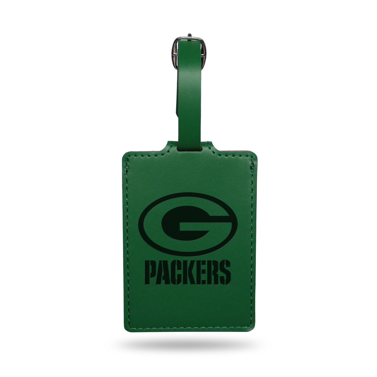Green Bay Packers Luggage Tag Laser Engraved - Sports Fan Shop