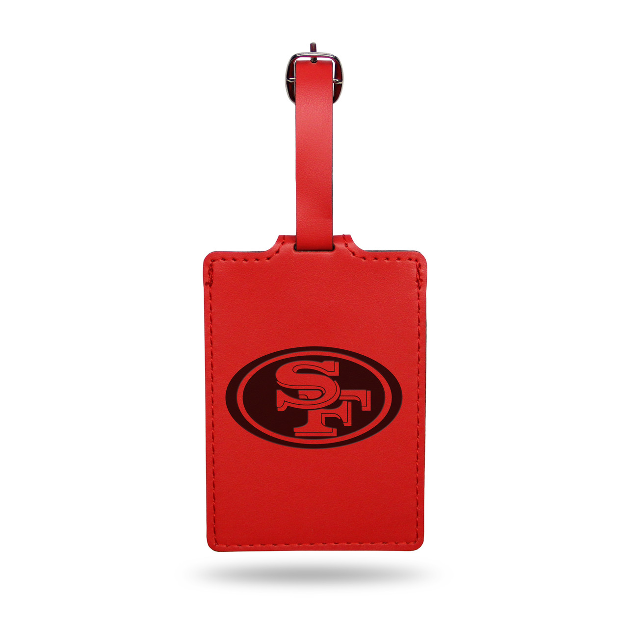 San Francisco 49ers Luggage Tag Laser Engraved - Sports Fan Shop