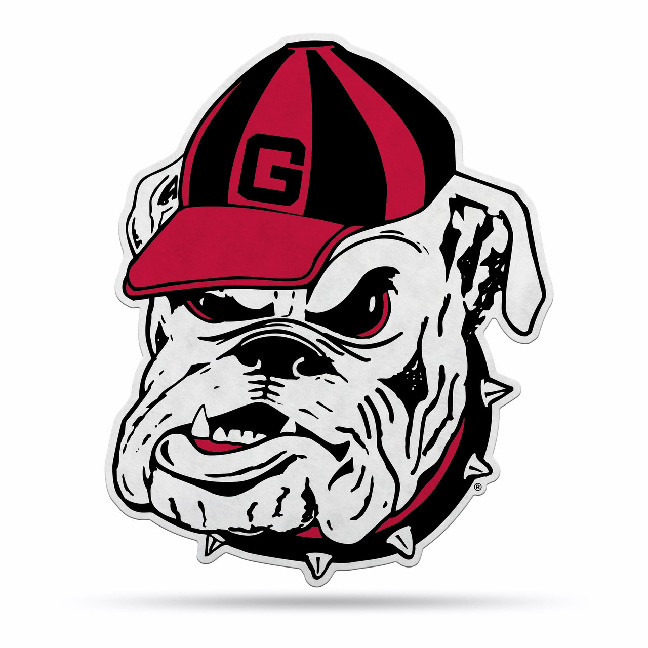 Georgia Bulldogs Pennant Shape Cut Mascot Design - Sports Fan Shop