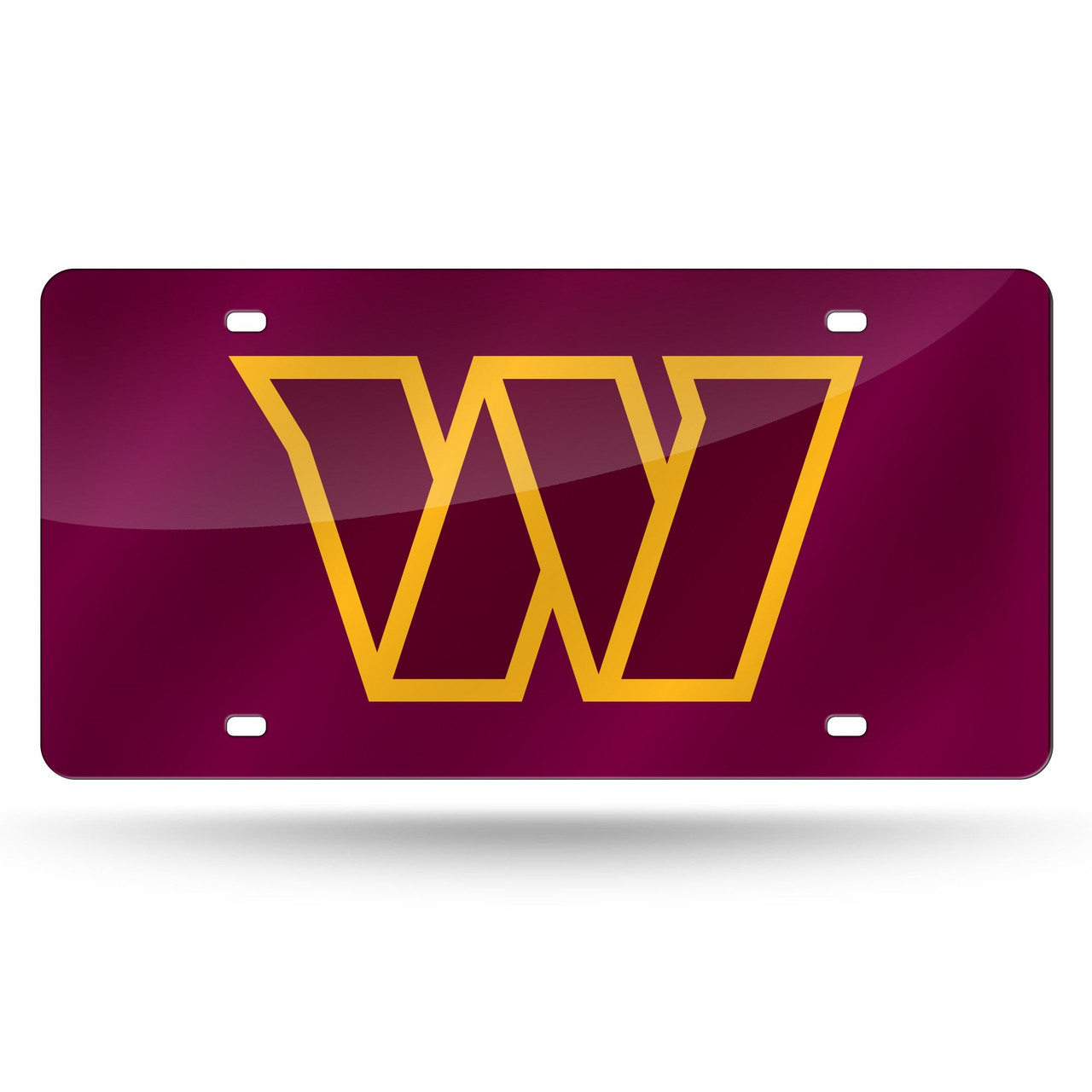 Washington Commanders License Plate Laser Cut - Sports Fan Shop