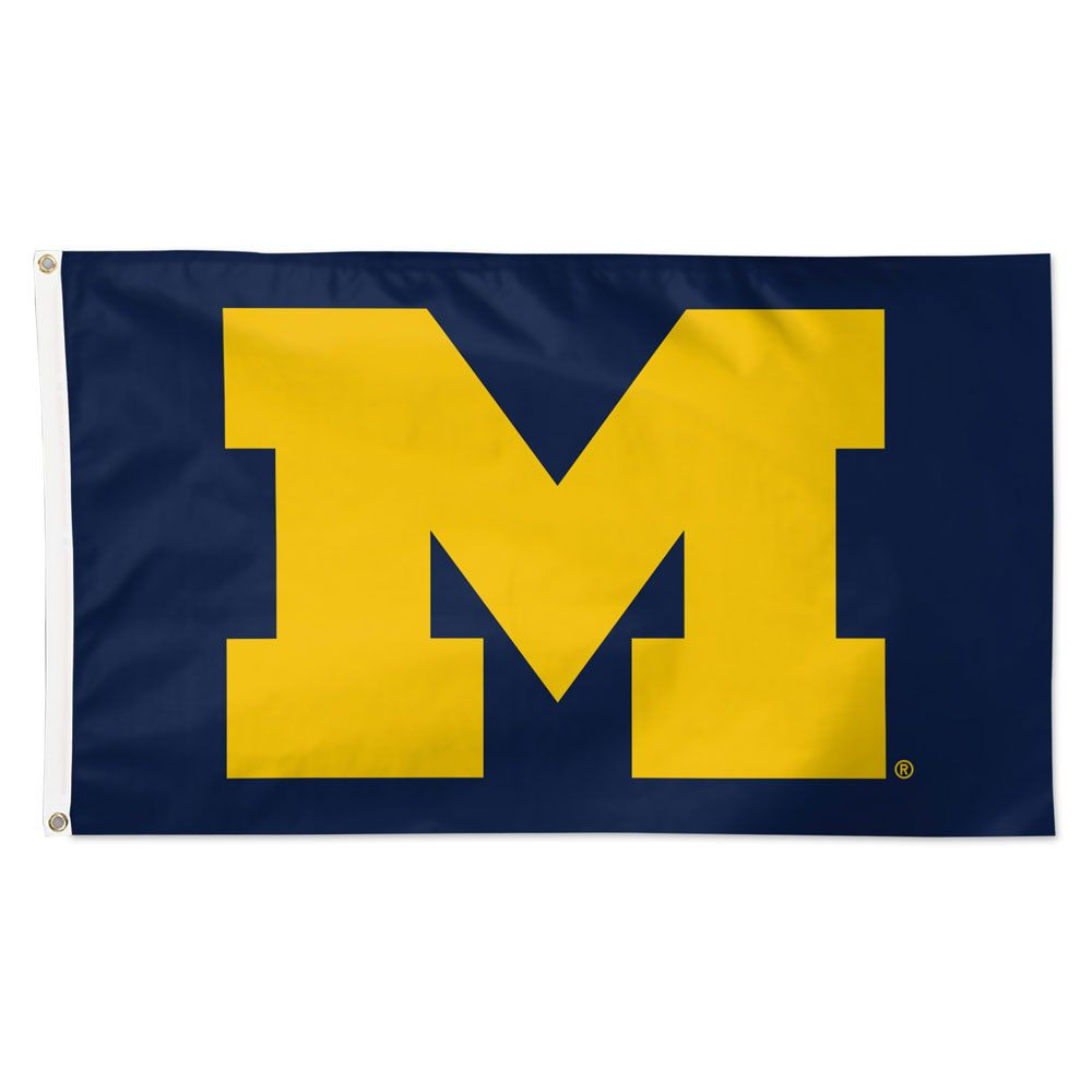 Michigan Wolverines Flag 3x5 Team - Sports Fan Shop