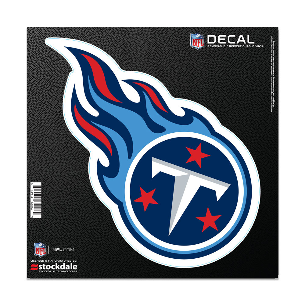 Tennessee Titans Decal 6x6 All Surface Logo - Sports Fan Shop